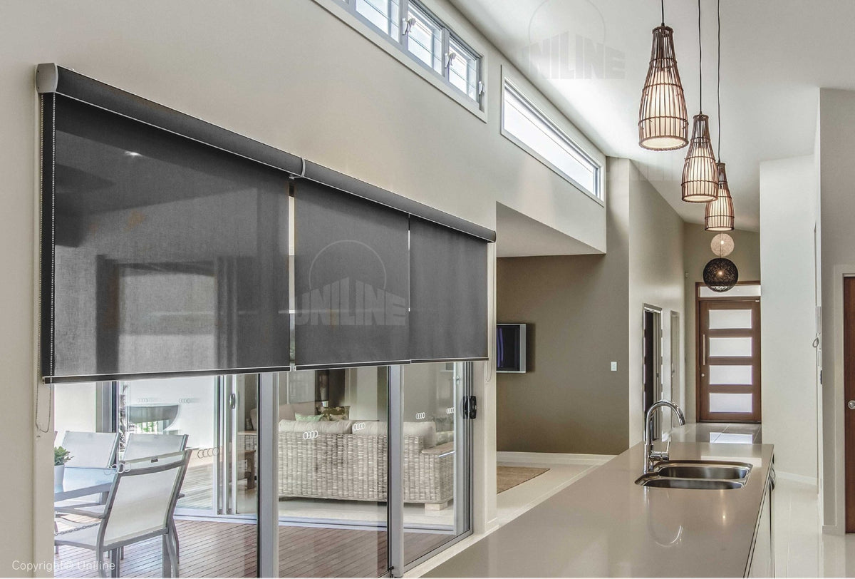 Custom Sunscreen Roller Blinds – EZ BLINDS
